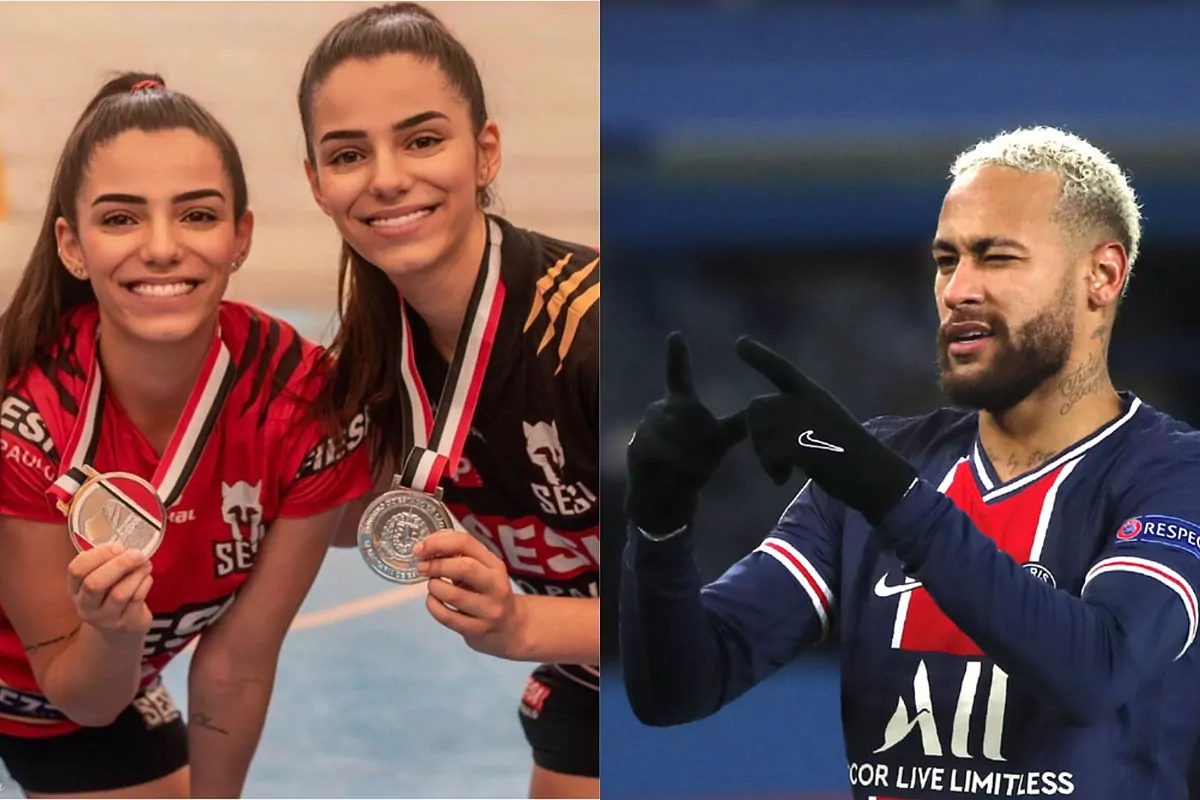 Neymar slides into DMs of Brazil's Alves volleyball twins: fails miserably