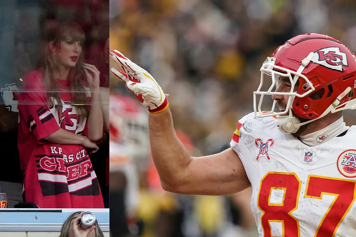 Taylor Swift brings a smile to Travis Kelce's face with a move that ...