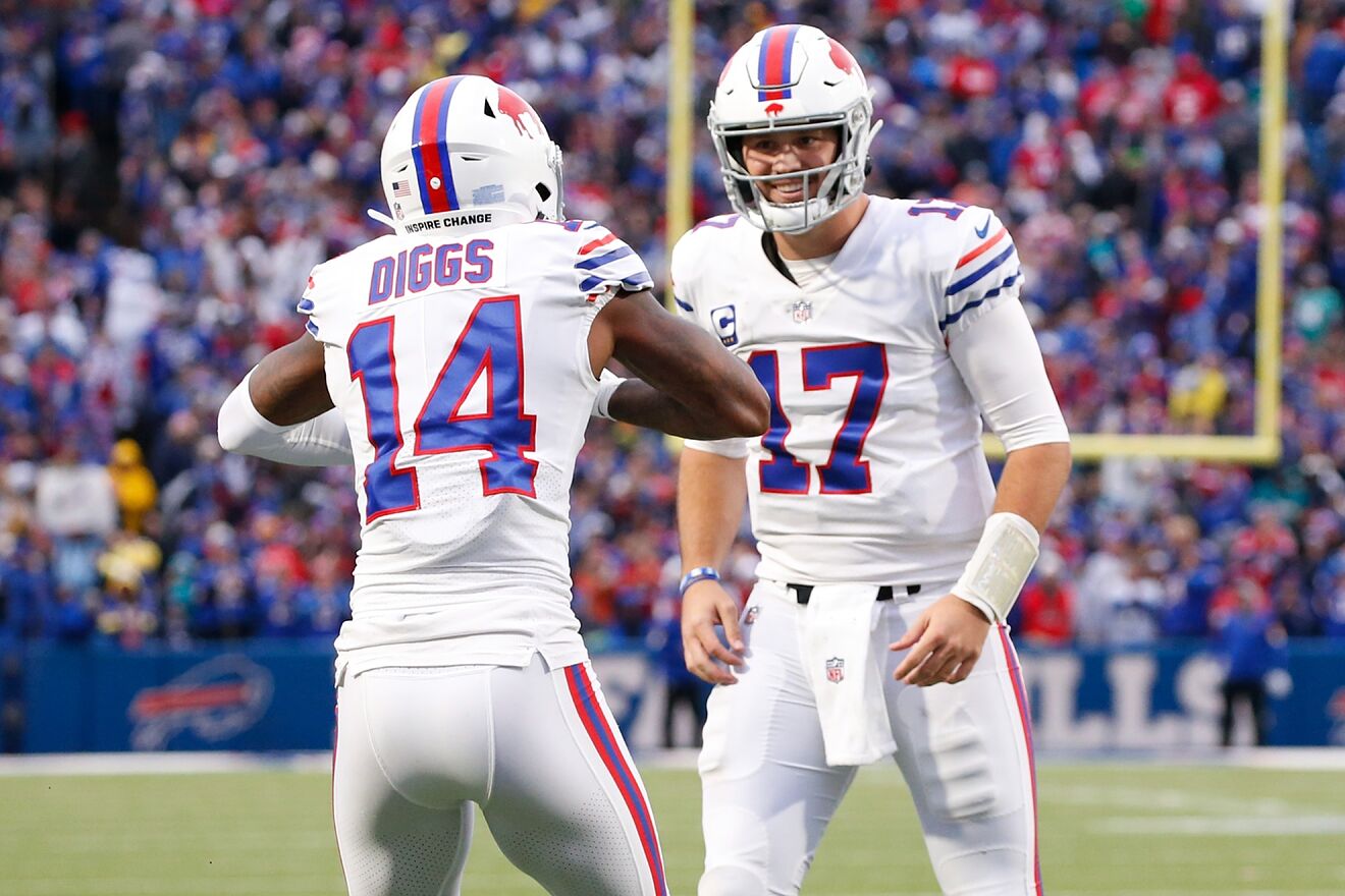 Buffalo Bills' Josh Allen shuts down speculations about Stefon Diggs | Marca