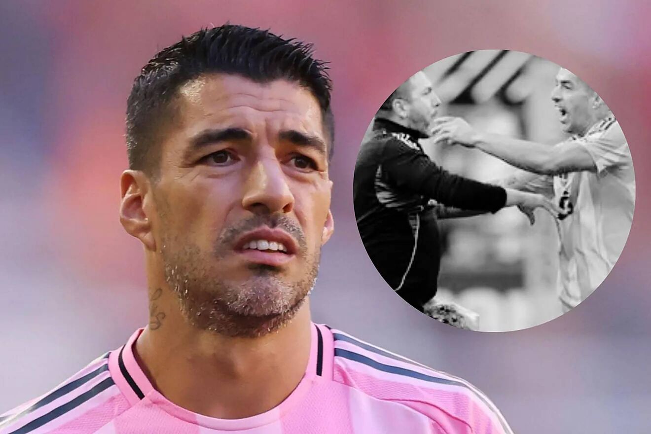 Luis Suarez receives severe punishment in the Leagues Cup after his infamous spit | Marca