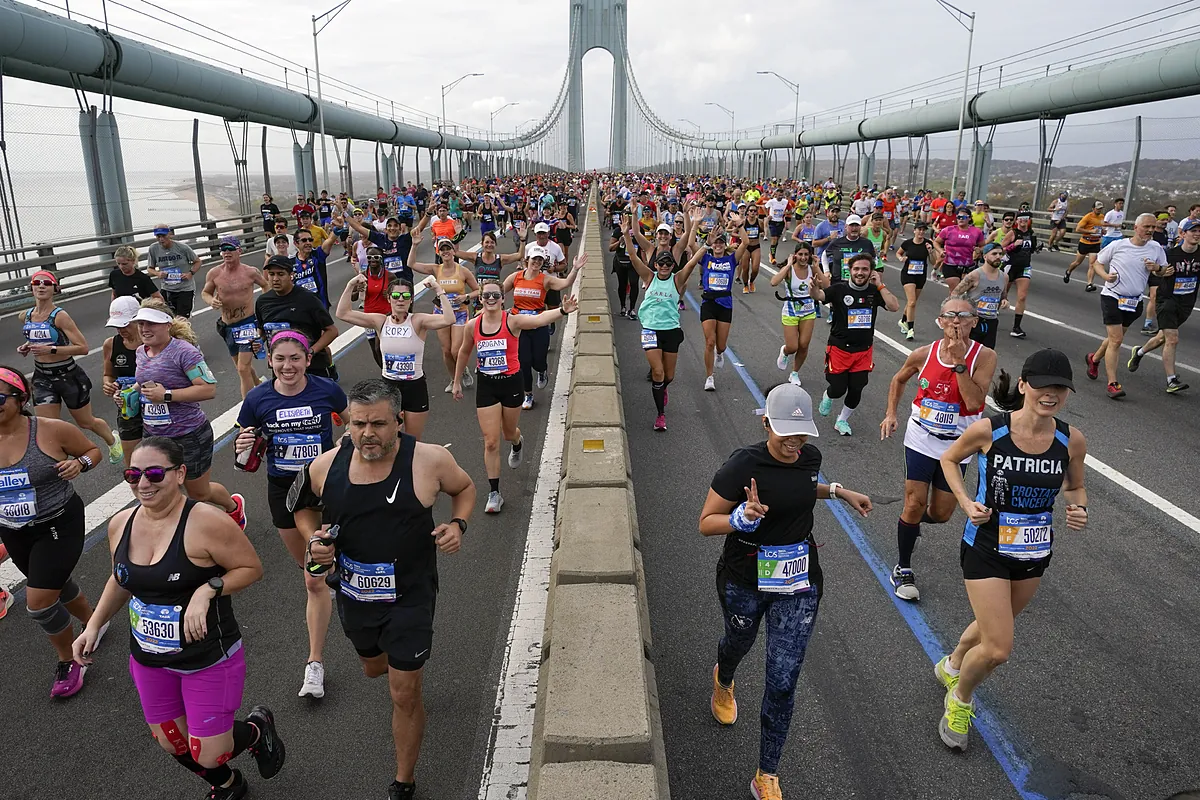NYC Marathon 2024 Route: Where is the starting line and what is the ...