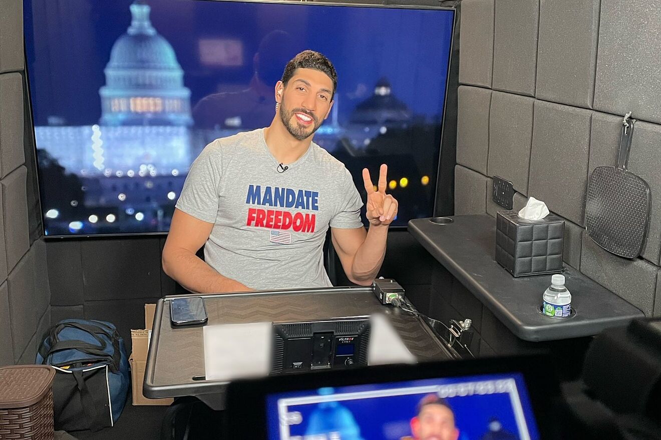 Former NBA player Enes Kanter Freedom declares war on Adam Silver | Marca