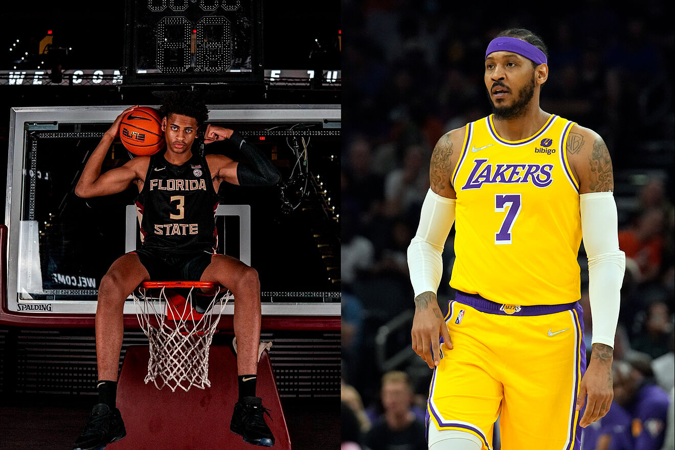 Carmelo Anthony's son, Kiyan, wows with spectacular dunk at Bronx ...