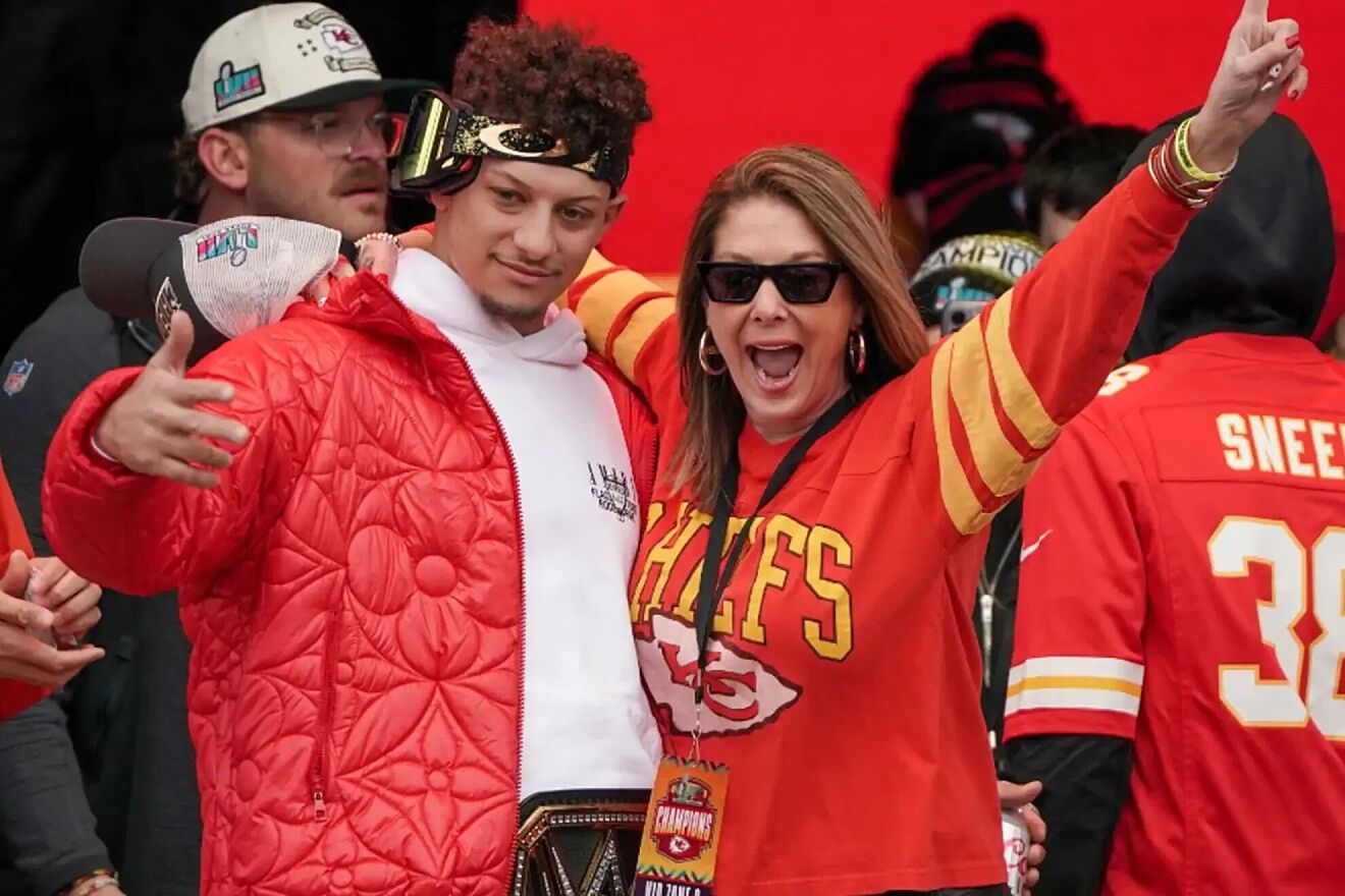 Randi Mahomes reveals her father has been hospitalized and asks for ...