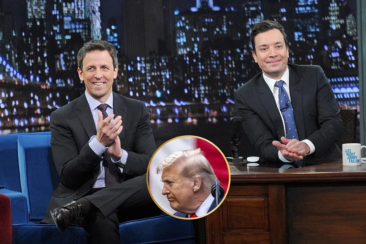 Donald Trump calls for Jimmy Fallon and Seth Meyers' shows to be shut ...