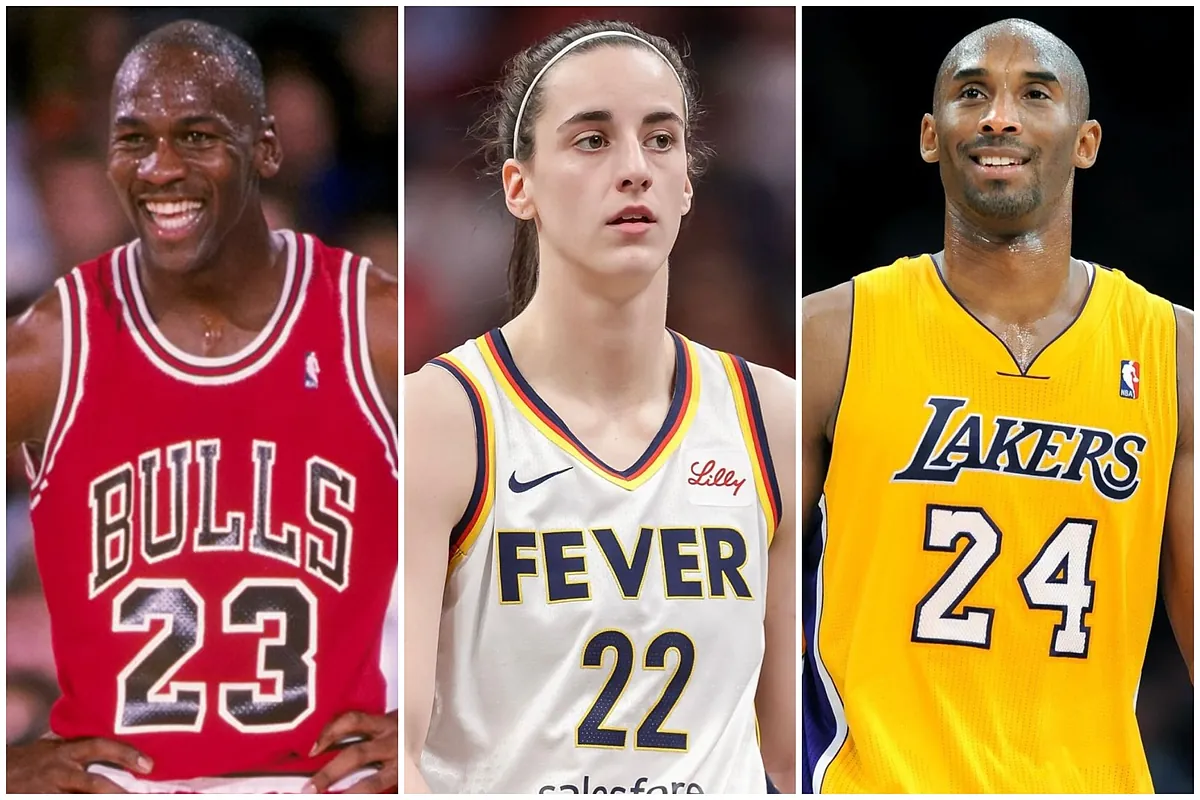 Caitlin Clark becomes a basketball legend alongside Kobe Bryant and ...