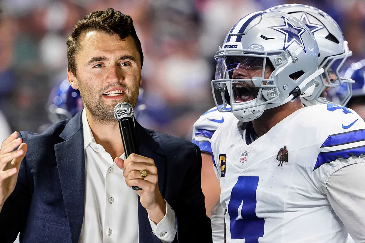 The Dallas Cowboys honored Charlie Kirk before their game against the ...