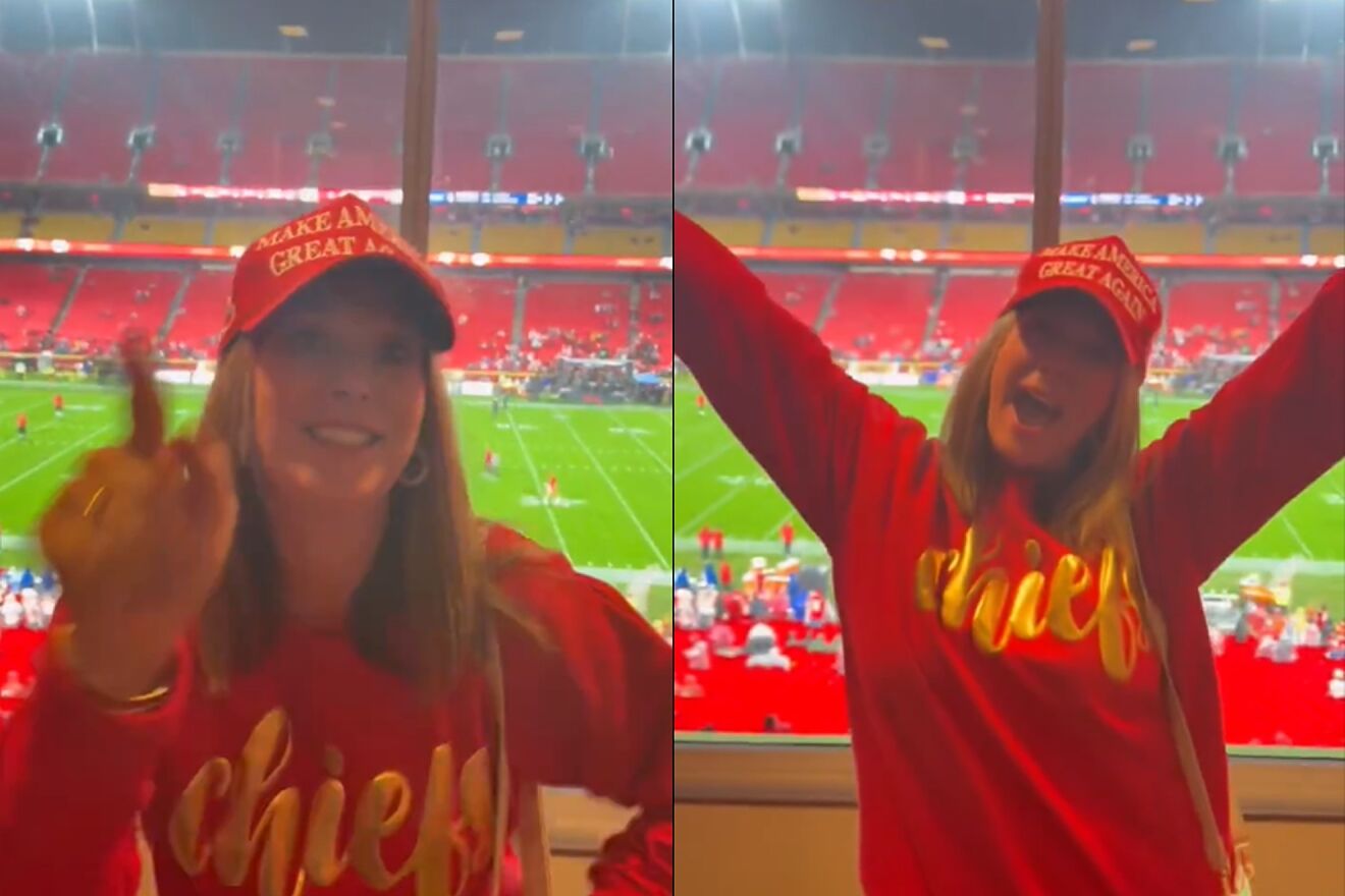 Randi Mahomes joins Team Trump just before Chiefs' MNF showdown | Marca