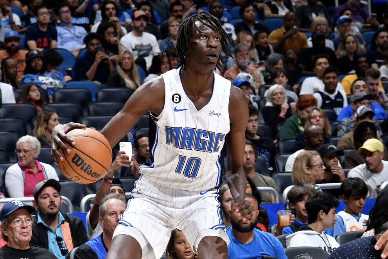 Bol Bol becomes NBA free agent after being cut Orlando Magic: The giant ...