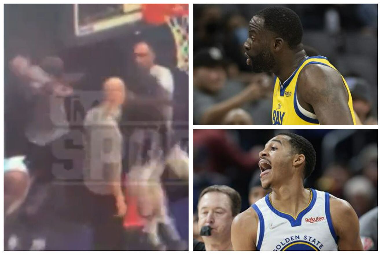 Leaked video shows Draymond Green punching Jordan Poole violently at practice | Marca