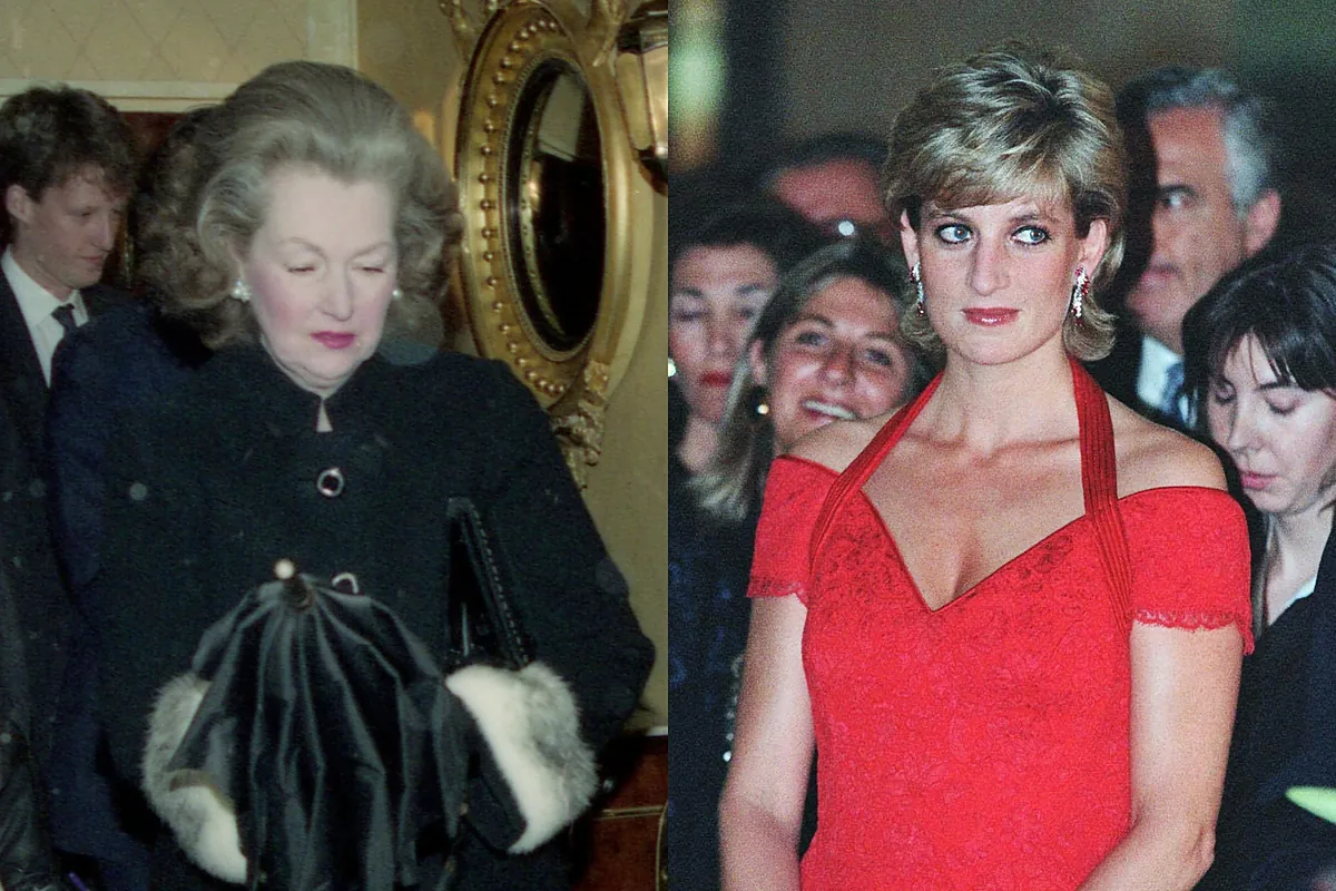 'Acid Raine' at 96: The stepmother who outlived Diana's wrath but not ...