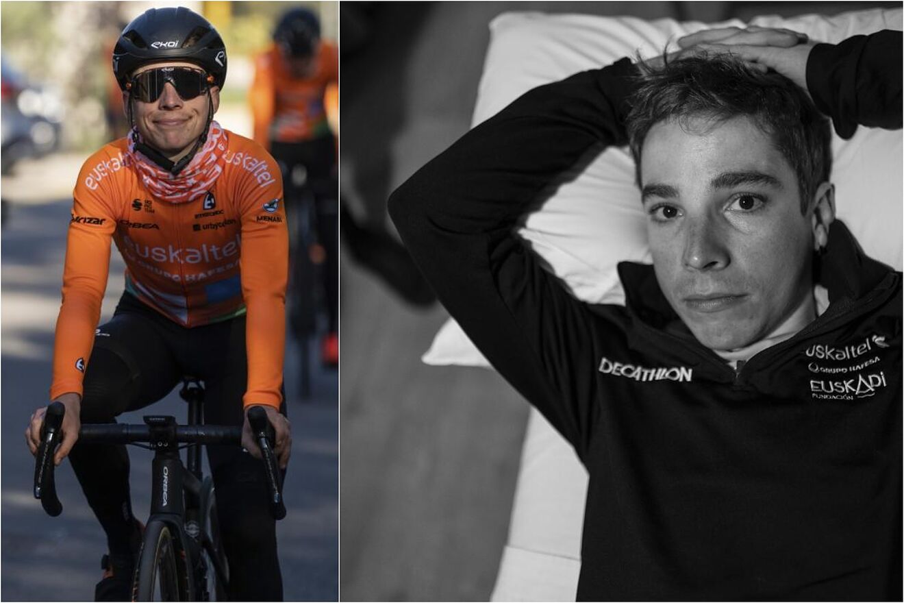 Ciclismo: Ibai Azurmendi, pequeño pero 'matón': "Me miró un tuerto ...