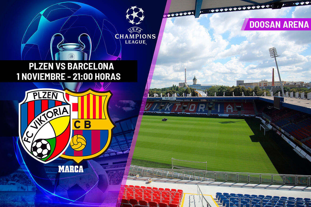 Champions League: Viktoria Plzen - FC Barcelona: horario, canal y dónde ver hoy en directo el ...