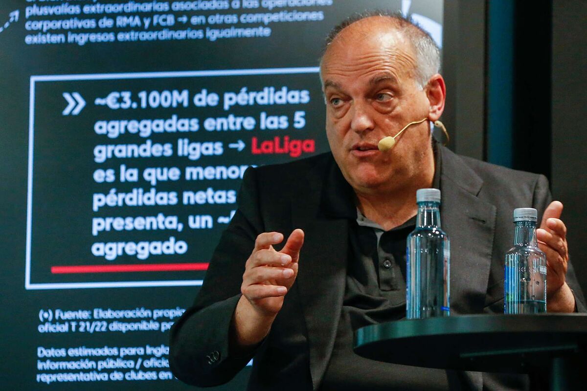 Tebas: "El problema que hay con Vinicius se ha exagerado" | Marca