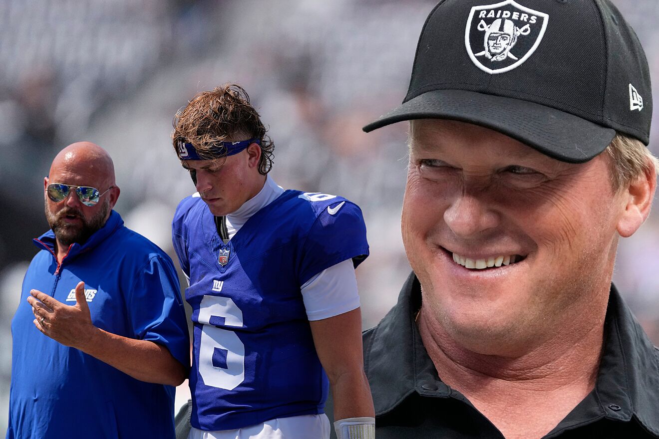 Jon Gruden is ready to become the Head Coach of the New York Giants; Brian Daboll is in danger ...