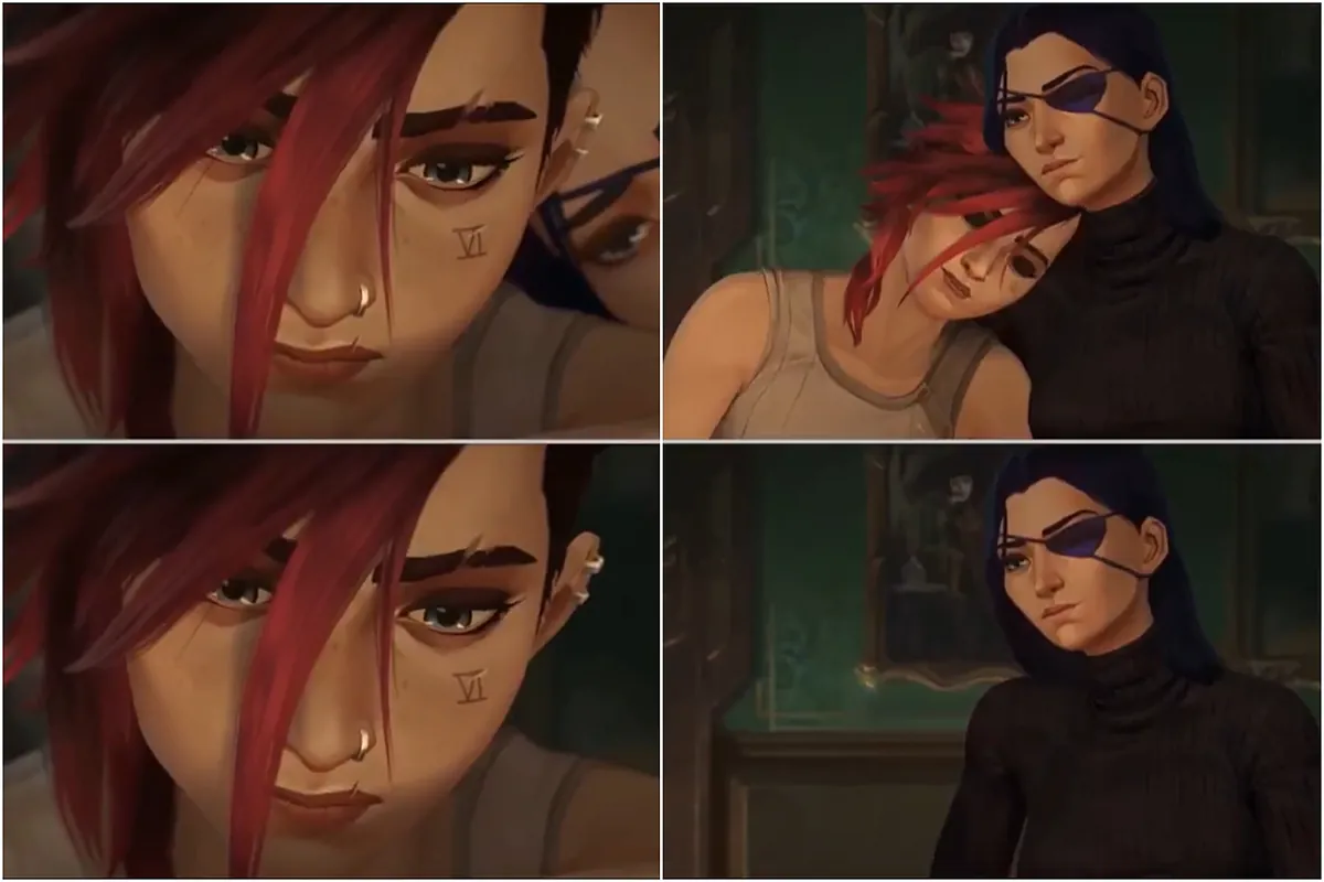 Arcane ha sido censurada en China: La escena final entre Vi y Caitlyn ...