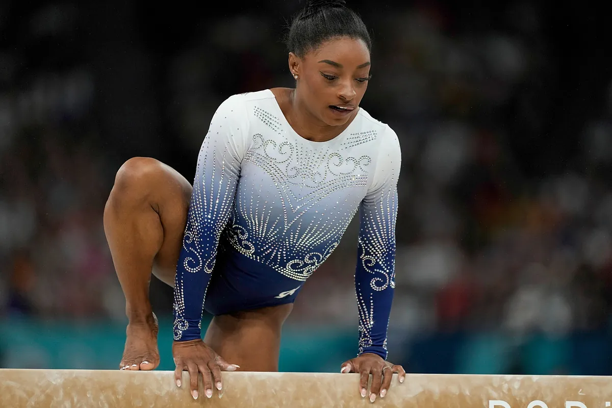 Simone Biles had an emotional farewell at a bizarre funeral | Marca