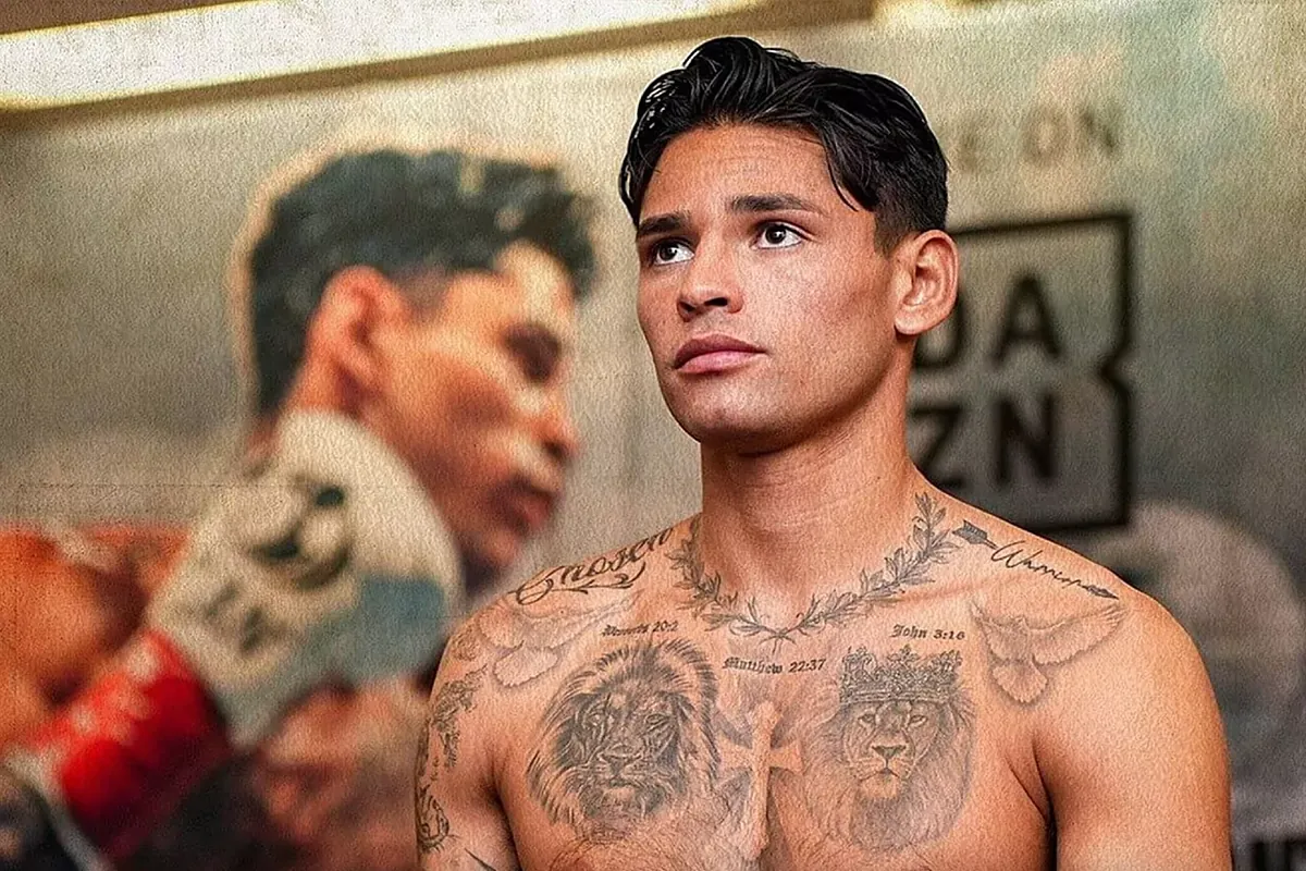 Ryan Garcia pays emotional tribute to Giorgio Armani after working with ...