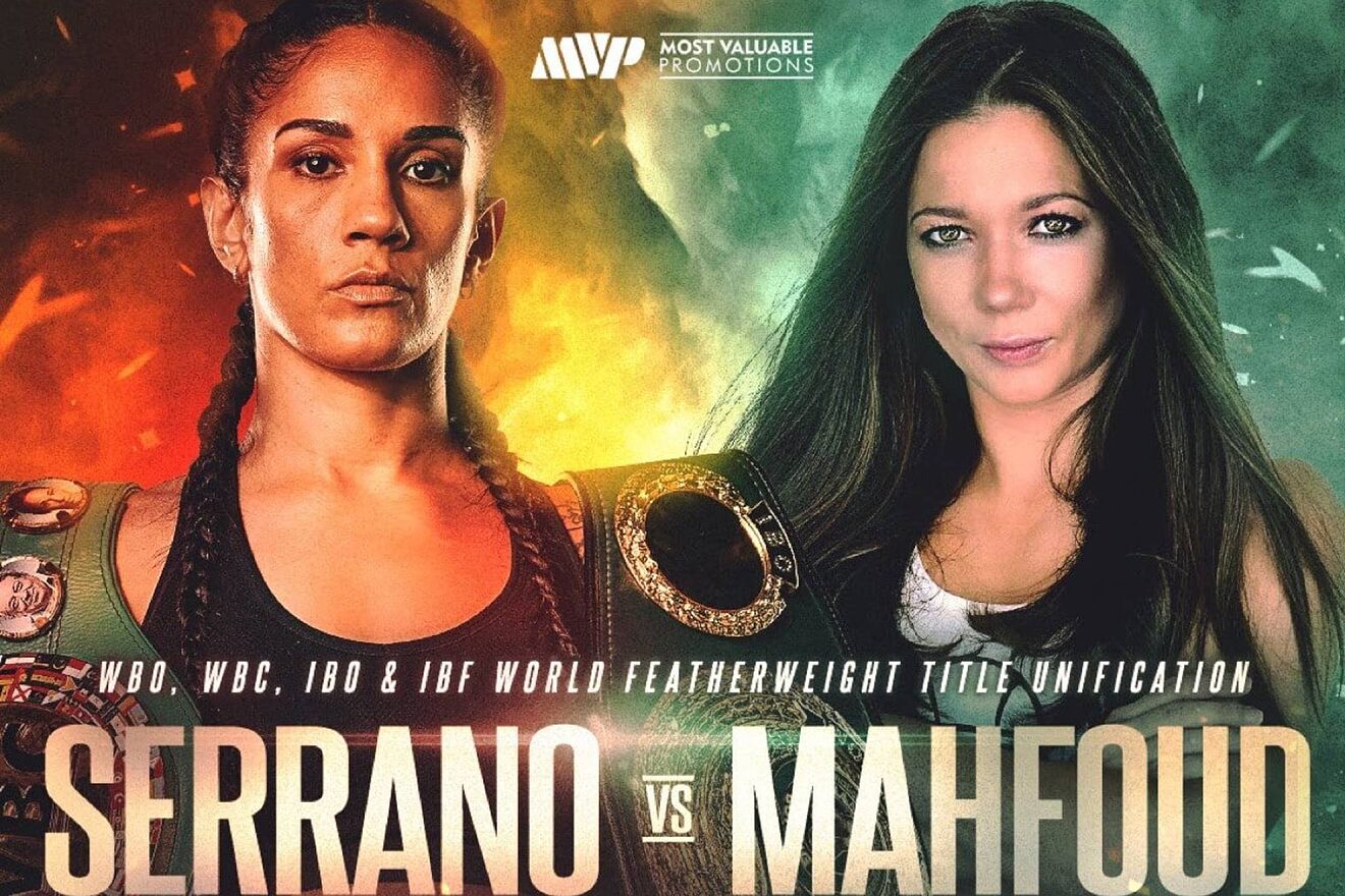 Boxing: Amanda Serrano vs Sarah Mahfoud At The AO Arena Manchester On ...