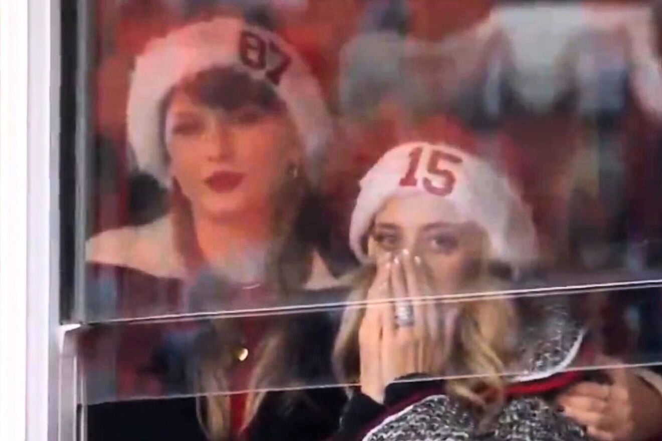 Taylor Swift consoles bestie Brittany Mahomes with a hug after ...