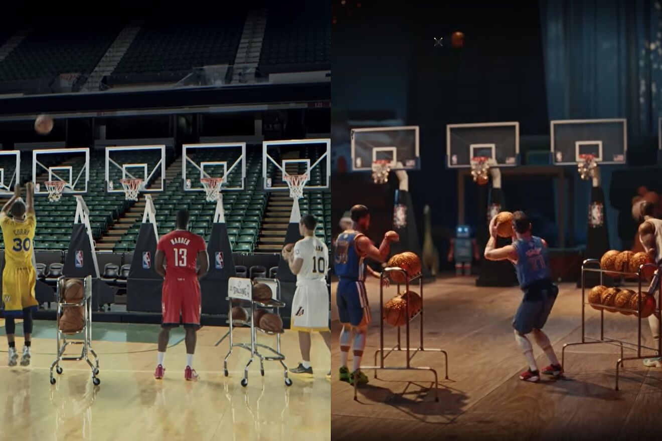 LeBron James and Steph Curry return in the 'Jingle Hoops Regifted' with ...