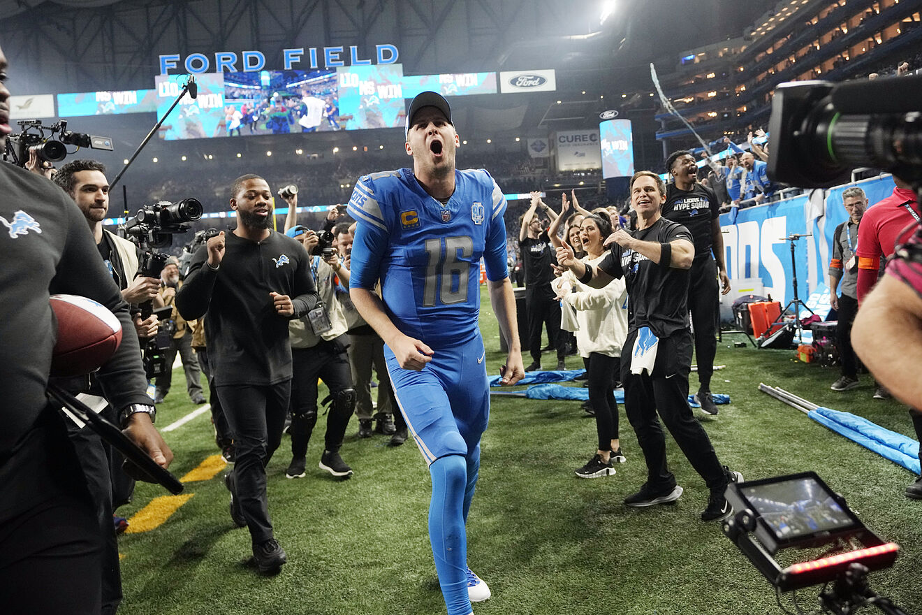 Jared Goff melts down and sends tender message to wife Christen Harper ...
