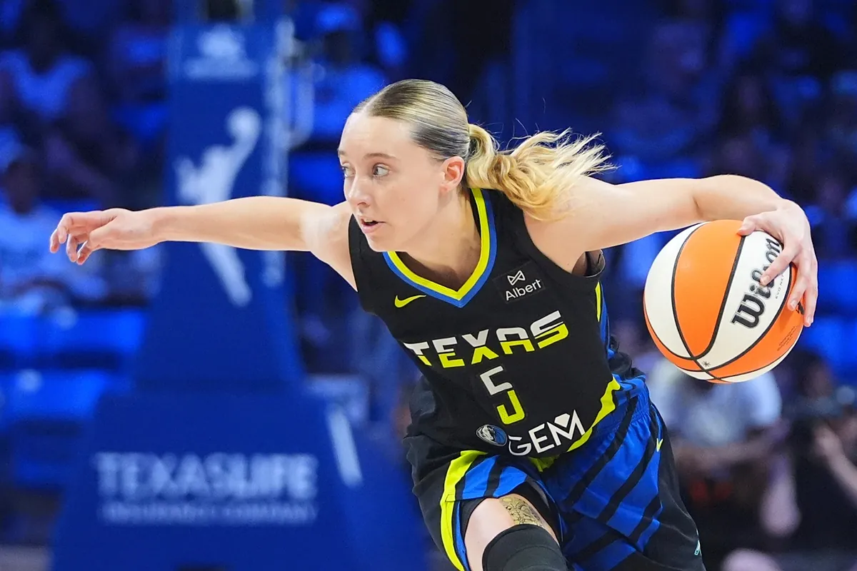 Paige Bueckers breaks records as Dallas Wings celebrate Rookie of the ...