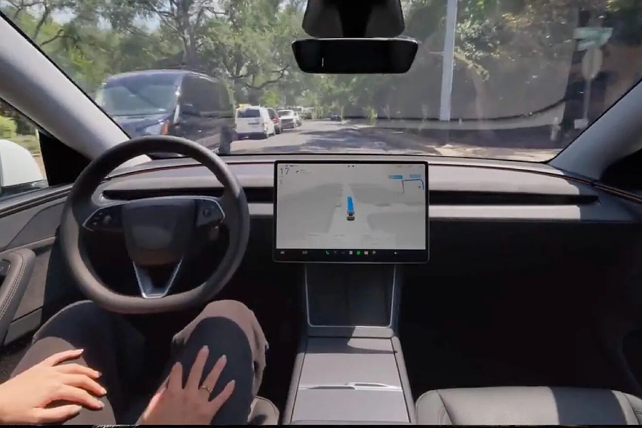 The viral and controversial video of a drunk man riding in his Tesla ...