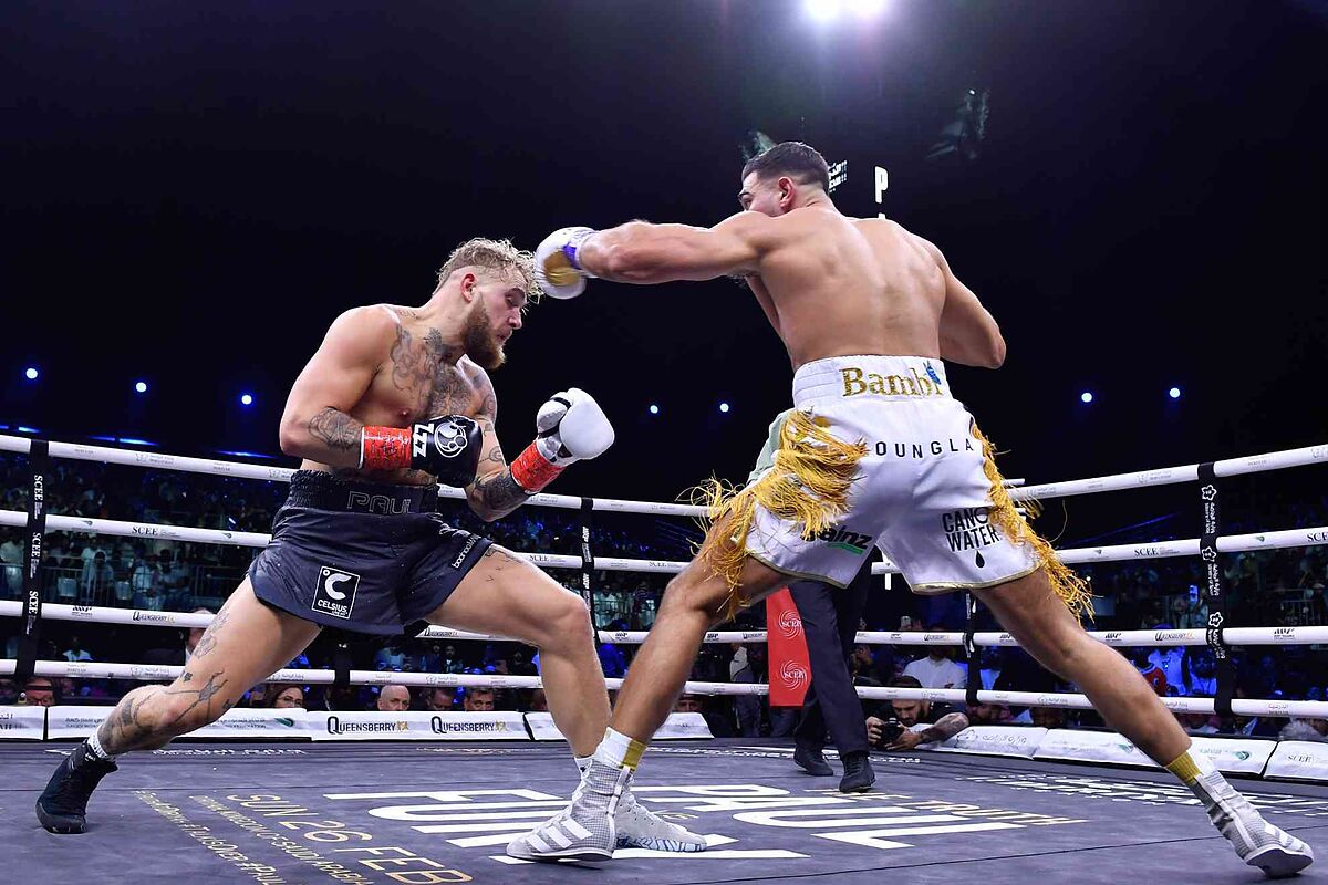 Boxing: Jake Paul "cries" over defeat against Tommy Fury while boasting ...
