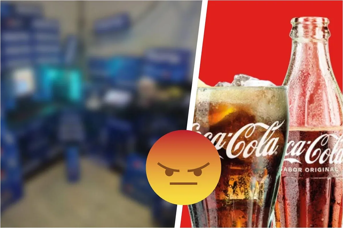 Coca-Cola fans won't like the gaming setup shared by this user that has gone viral | Marca