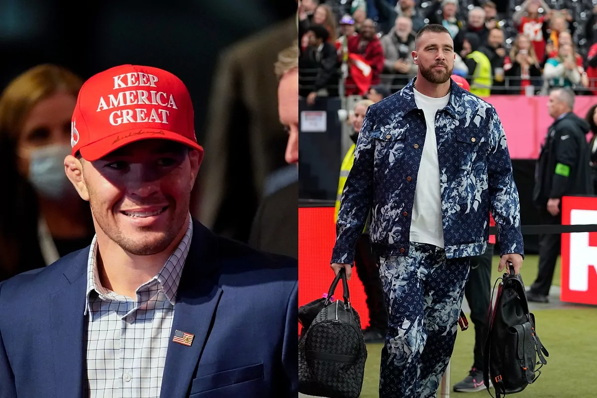UFC's Colby Covington claims Travis Kelce sold his soul to the devil ...