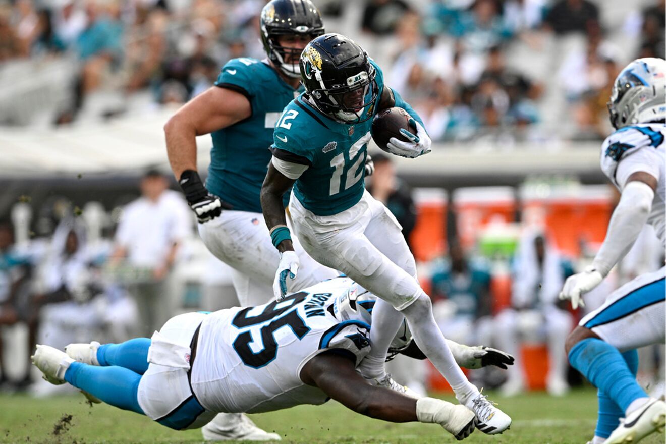 Travis Hunter debut with the Jacksonville Jaguars and already have mark ...