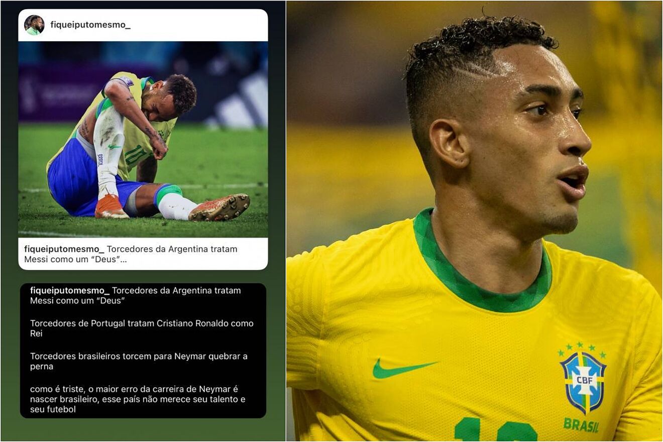 World Cup 2022: Raphinha comes to Neymar's defense: The biggest mistake ...