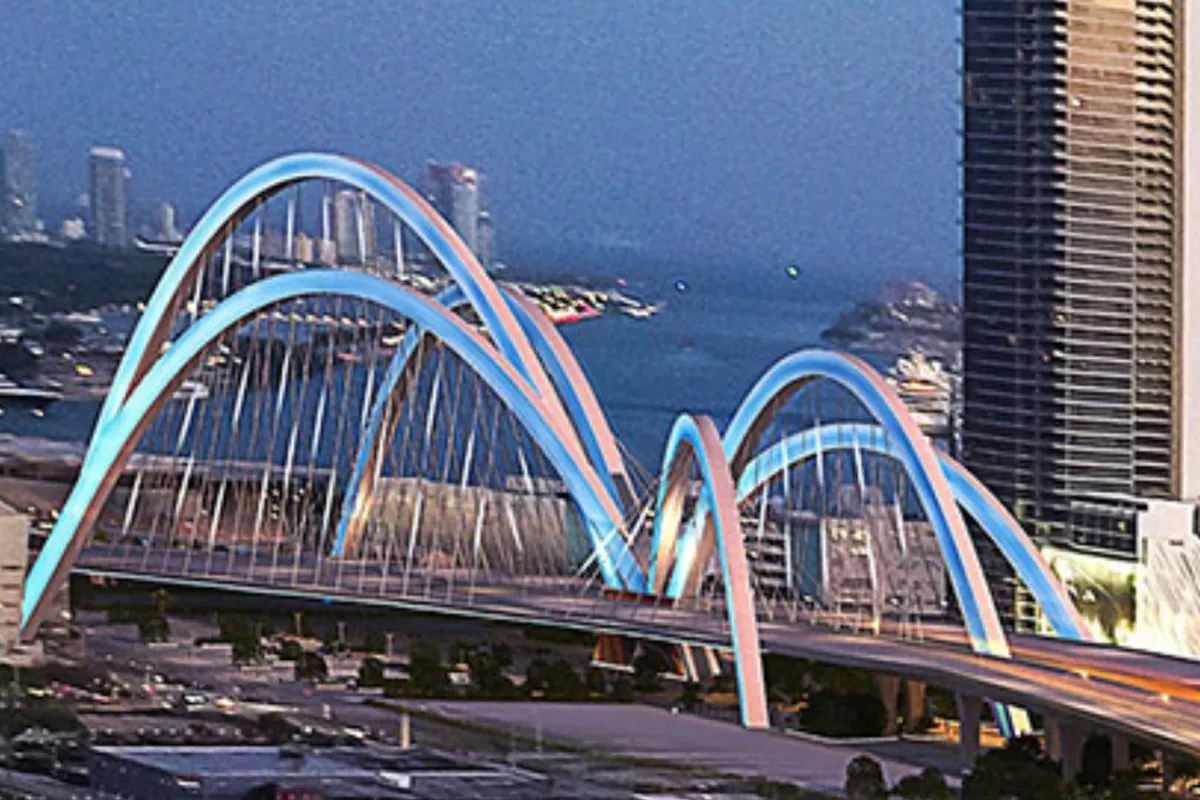 The world's most complex bridge is progressing well in Miami: a ...