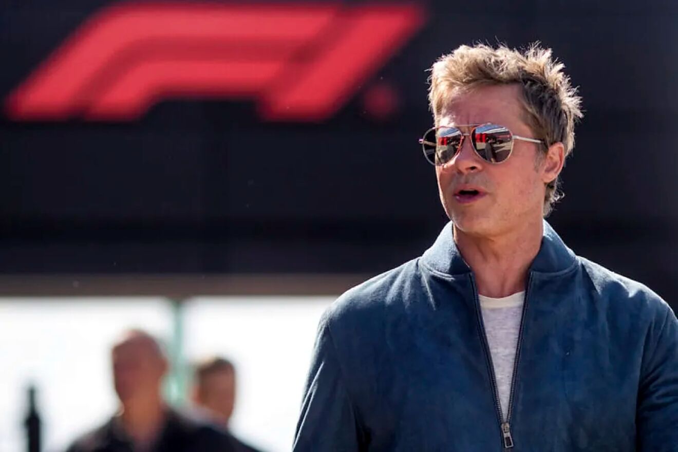 Brad Pitt collapses on the Las Vegas GP F1 circuit: the truth about his ...