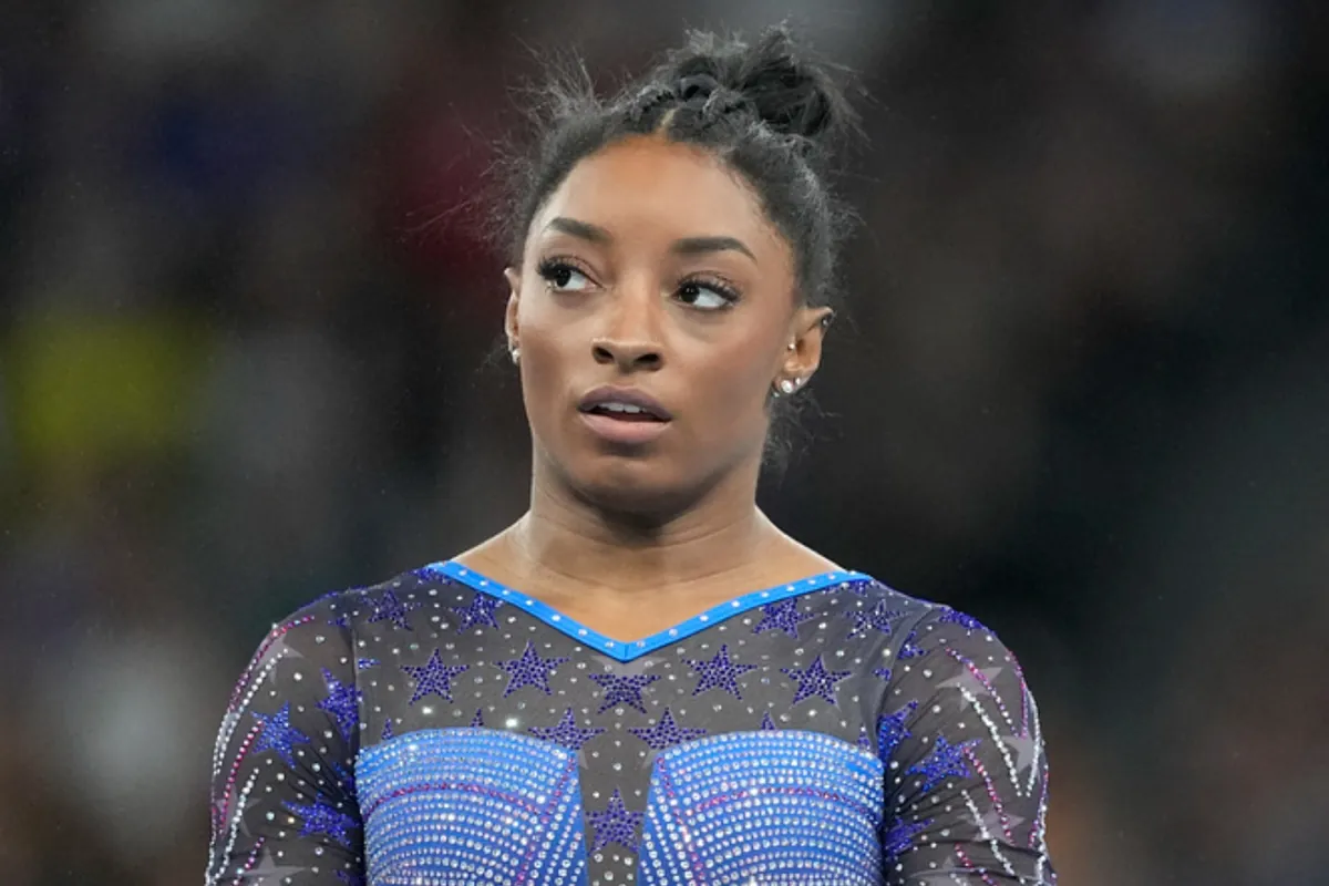 Simone Biles reveals the pain of missing out on historic moment after ...