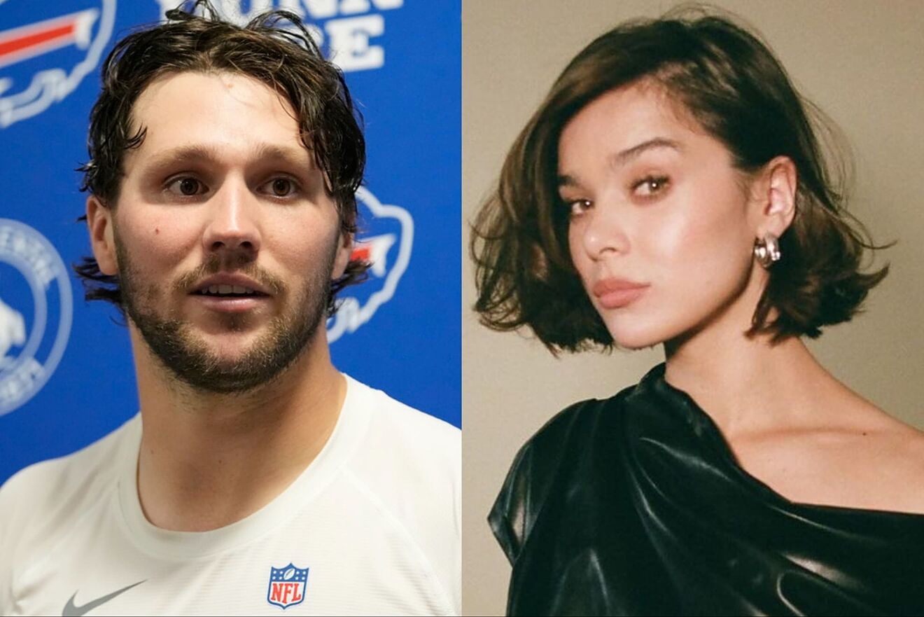 Josh Allen's response to the first wedding photo posted by wife Hailee ...