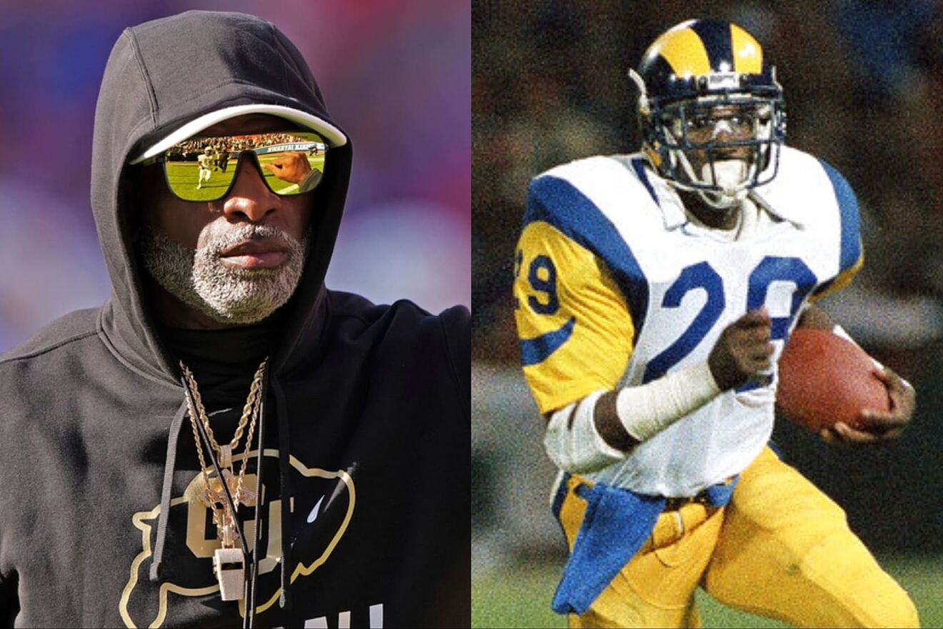 Deion Sanders stands up for Eric Dickerson amid all-time single season ...