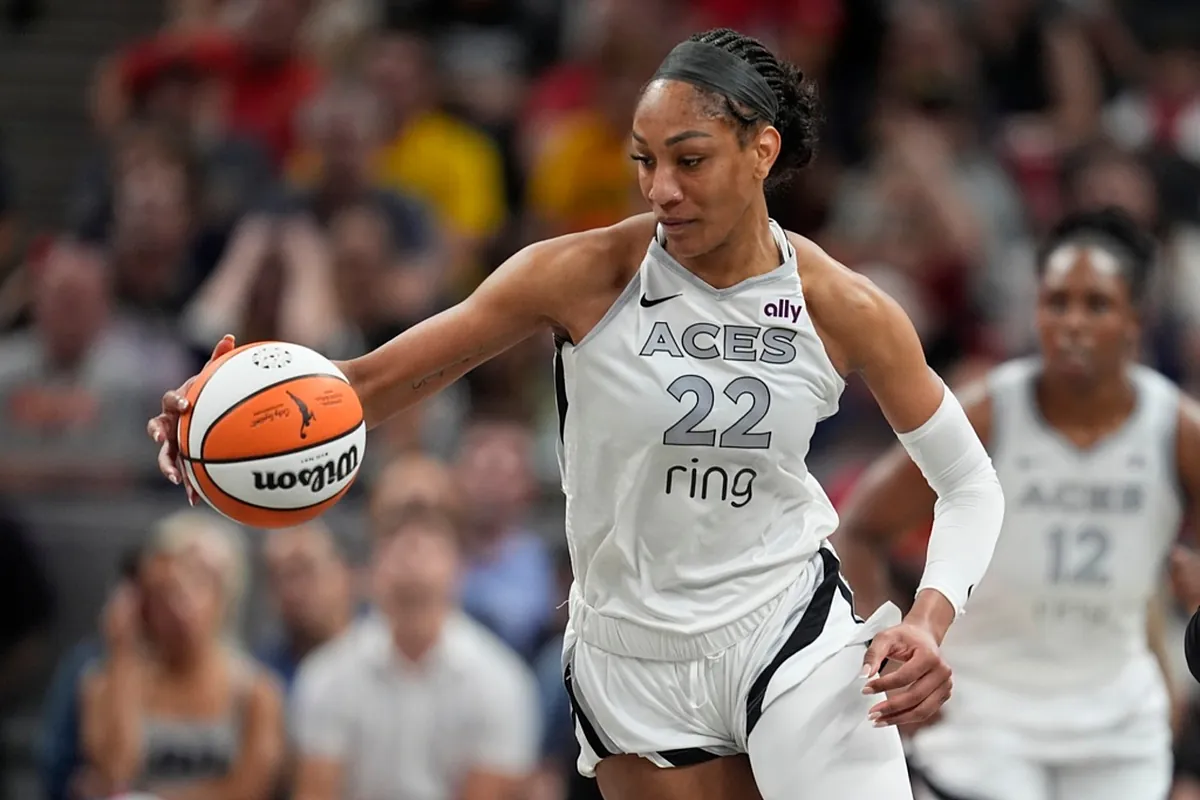 Las Vegas Aces' A'ja Wilson eyes WNBA MVP award in thrilling showdown ...