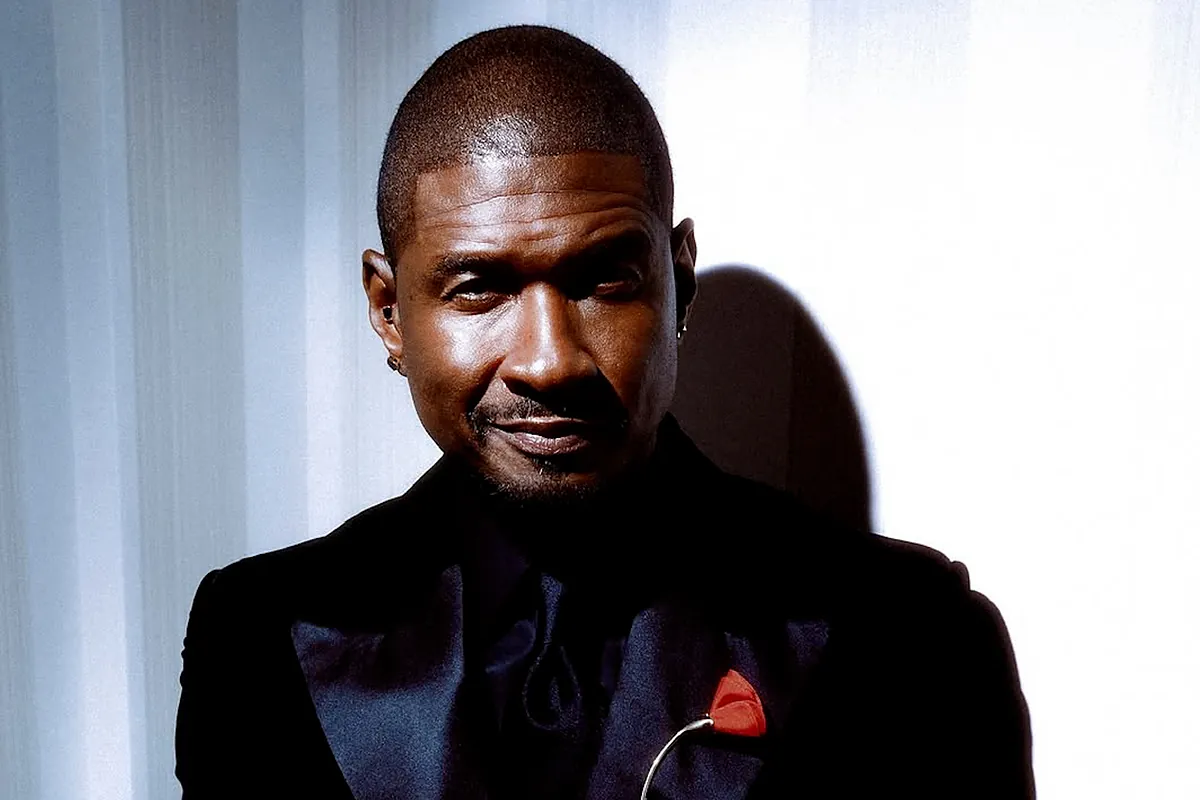 Usher turns up the heat as he seduces a cougar fan in a way so unique ...