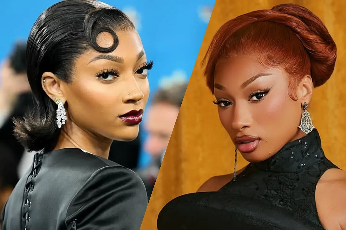 Angel Reese's subtle touch-ups sparks Megan Thee Stallion comparisons ...