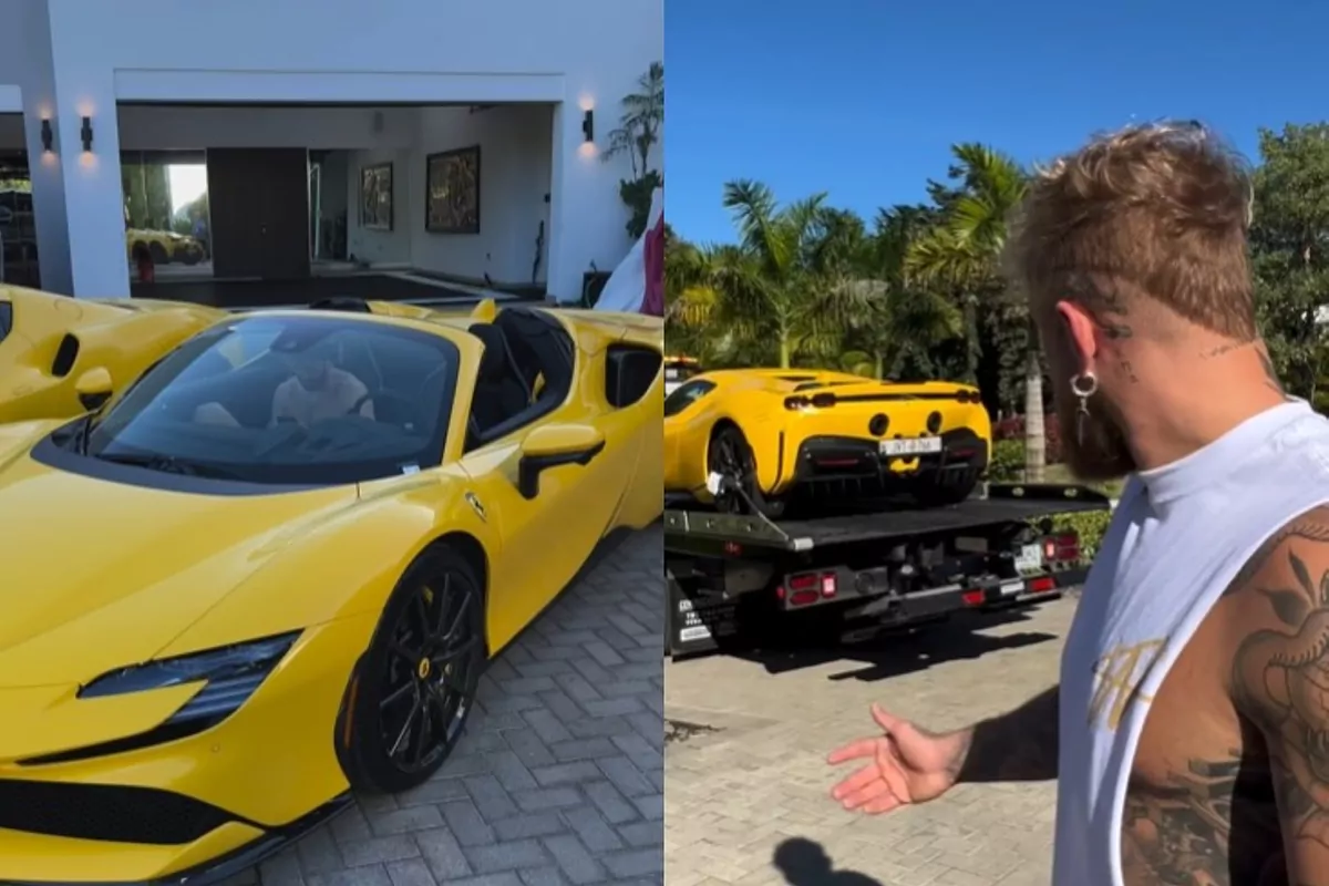 Jake Paul Adds a $600K Ferrari to his astonishing car collection | Marca