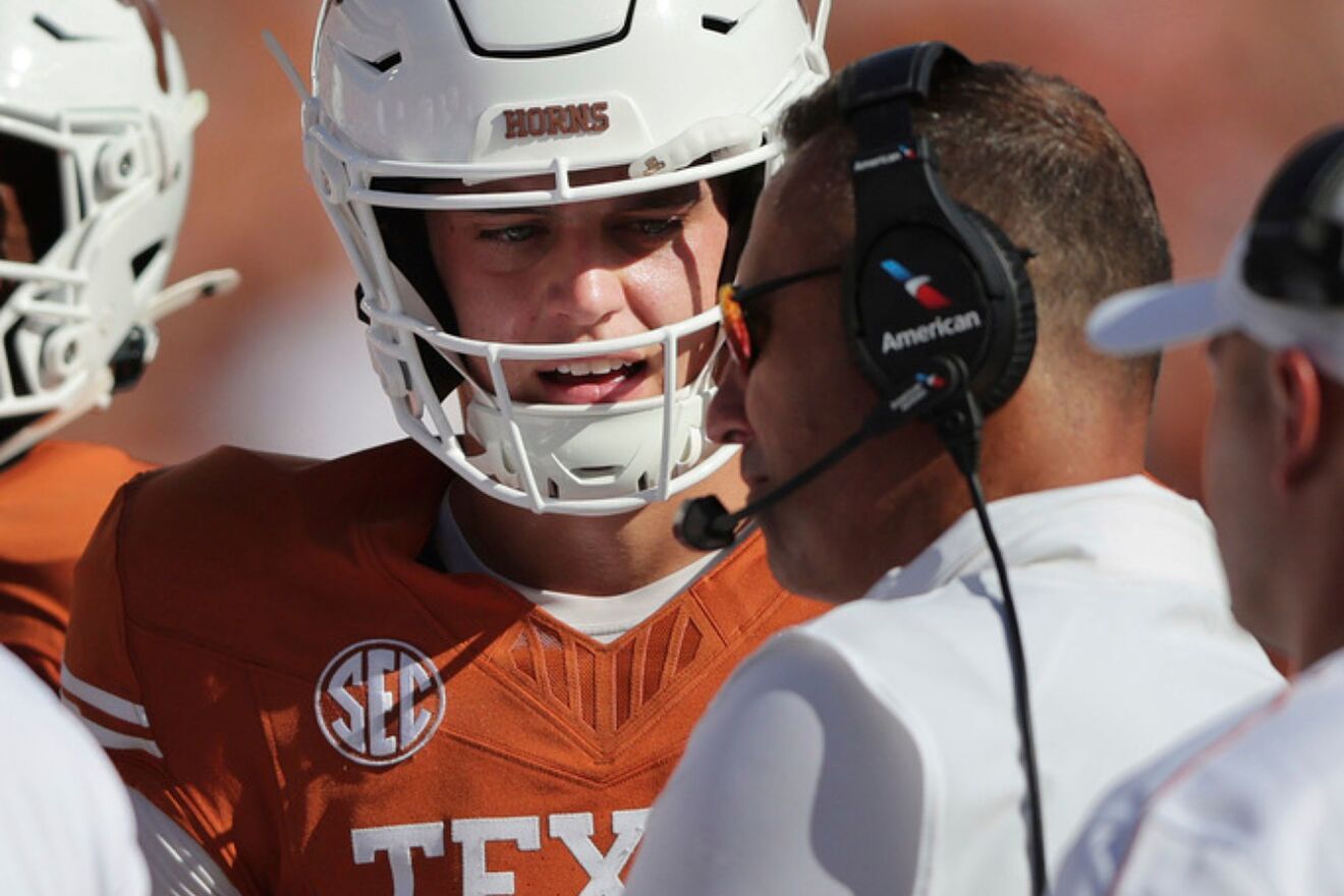 Arch Manning's hype hits a speed bump as Steve Sarkisian shuts down QB battle narrative | Marca