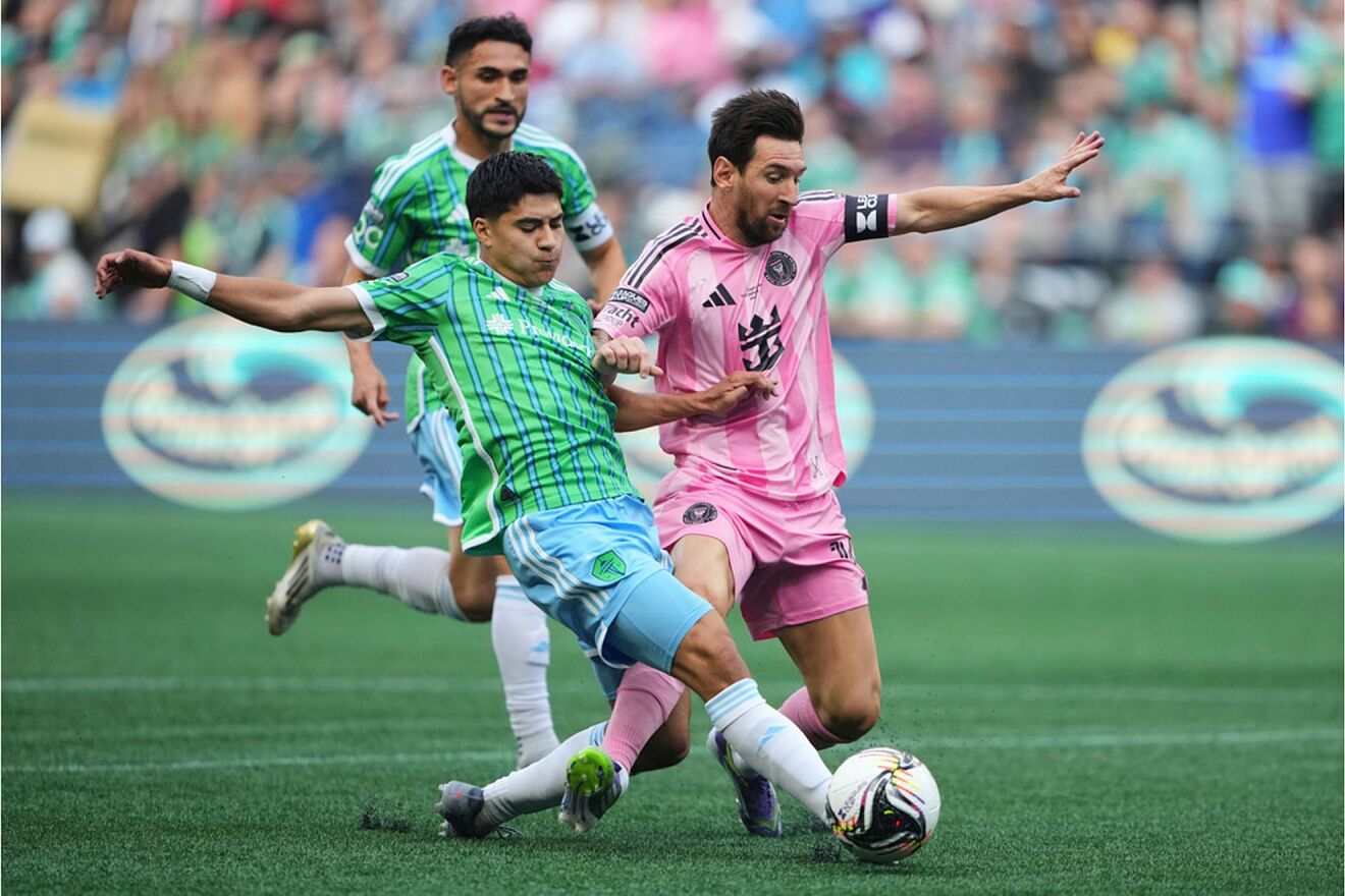 Seattle Sounders shut out Inter Miami 3-0 in Leagues Cup Final, brawl ...