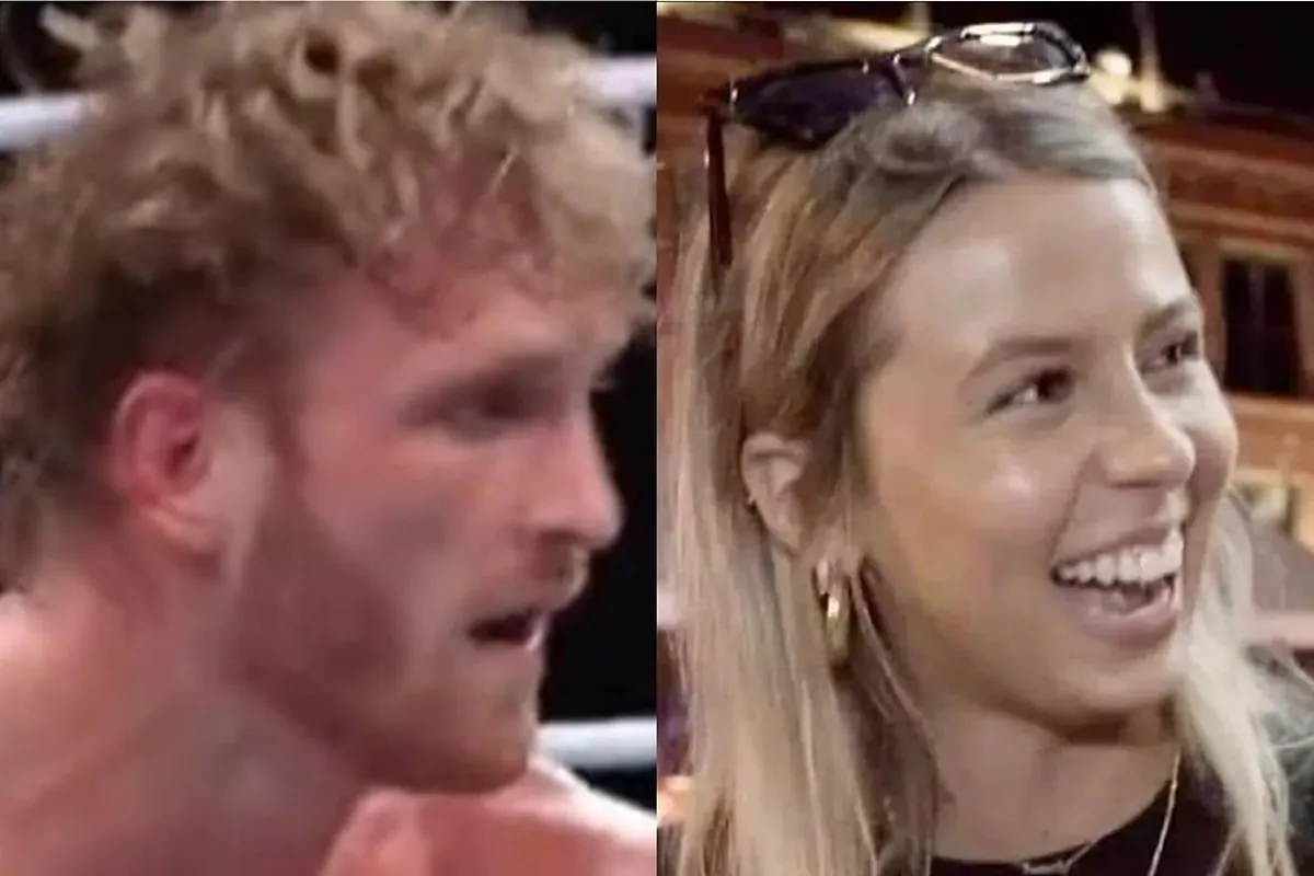 Logan Paul does the 'Hawk Tuah' girl celebration in the WWE, makes it ...