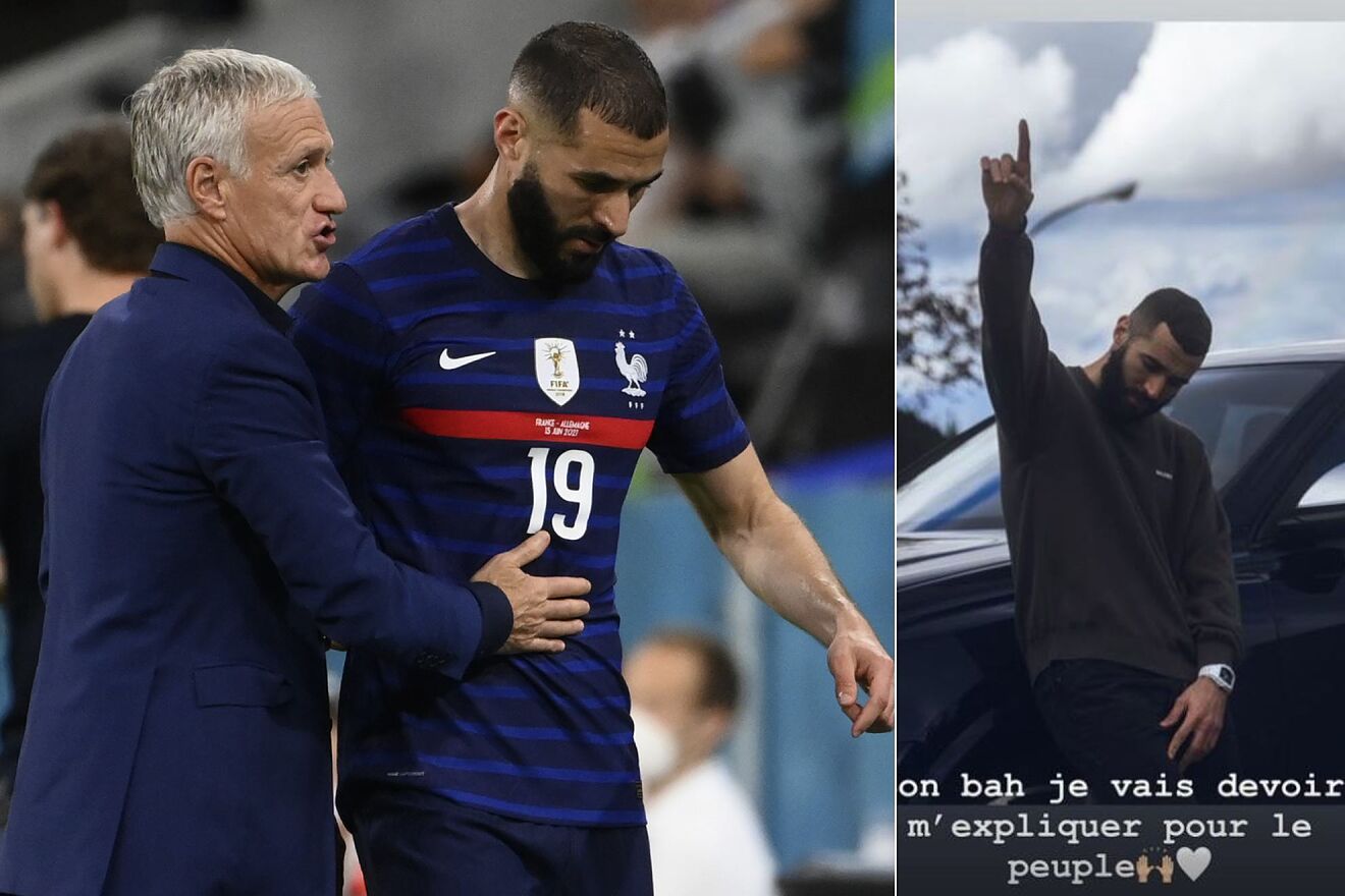 Real Madrid: Benzema anuncia que hablará de lo que pasó en el Mundial ...