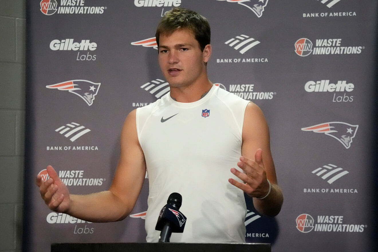 Drake Maye's offense faces early setback as Patriots grapple with ...