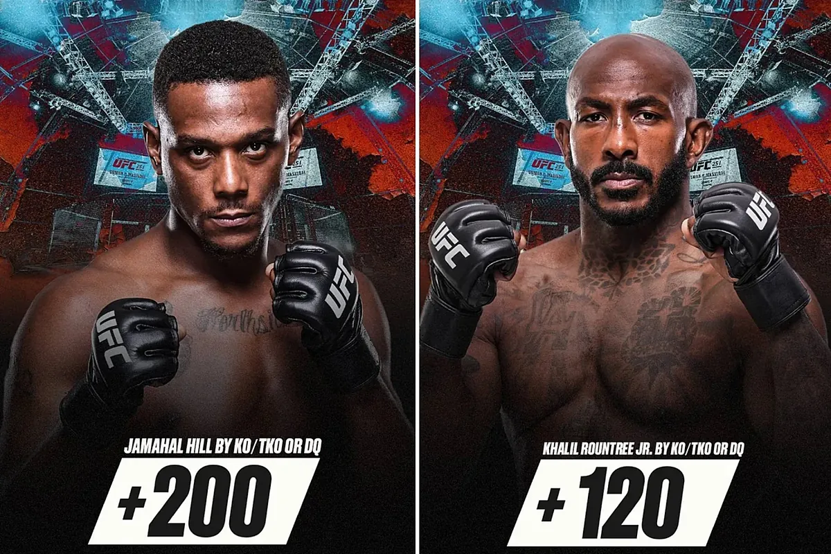 UFC Fight Night Hill vs Rountree Jr.: Records, start time and where to ...