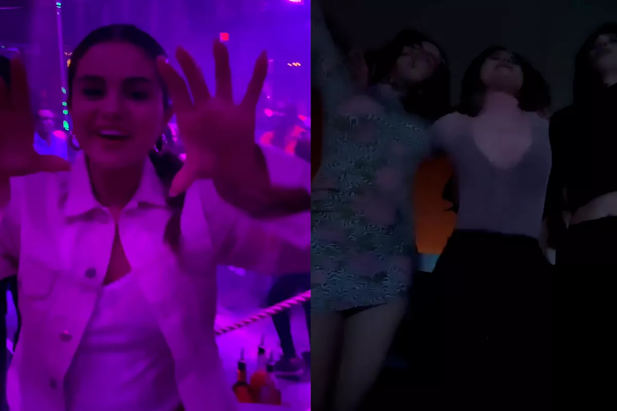 Selena Gomez parties, enjoys singing and dancing without boyfriend ...