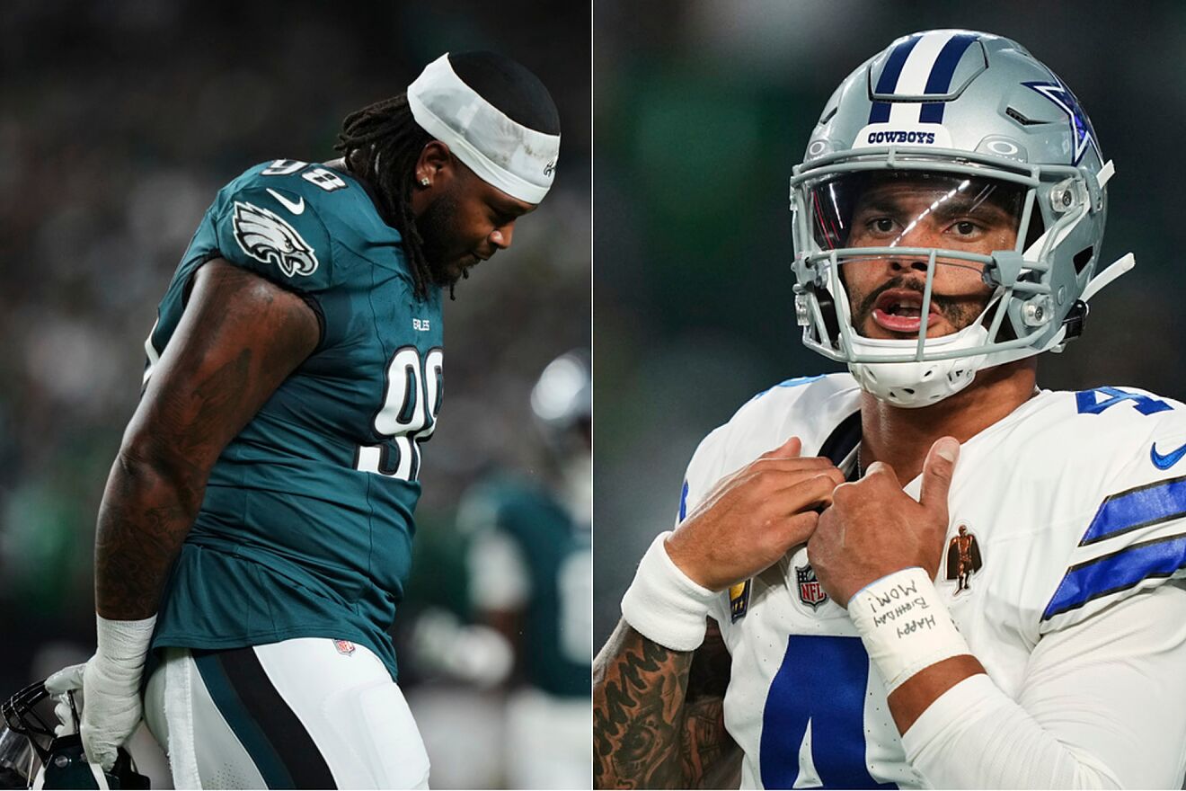 Jason Kelce throws shade at Dak Prescott after 'Spitgate' controversy | Marca